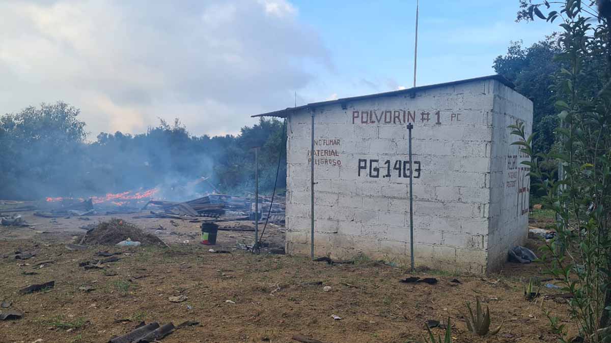 Descartadas pérdidas humanas en la explosión de material pirotécnico en ...