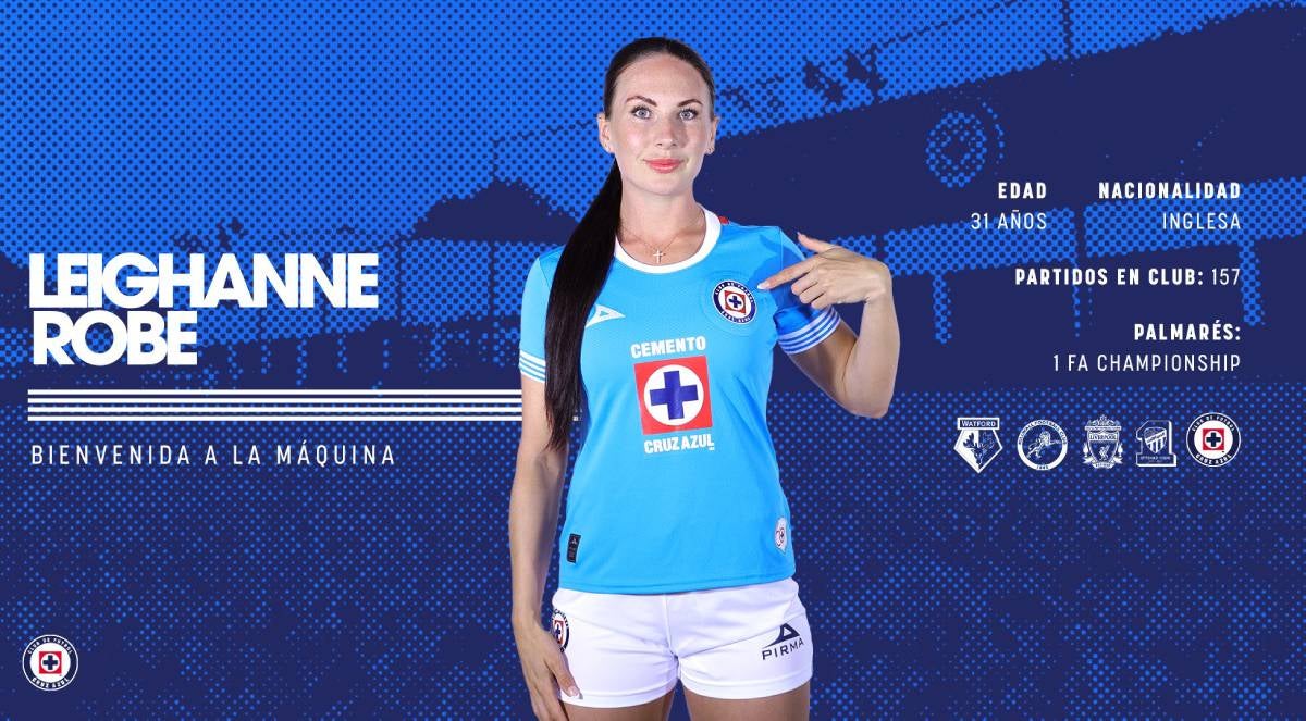 Cruz Azul Femenil ficha a Leighanne Robe - Así lo Dice Puebla