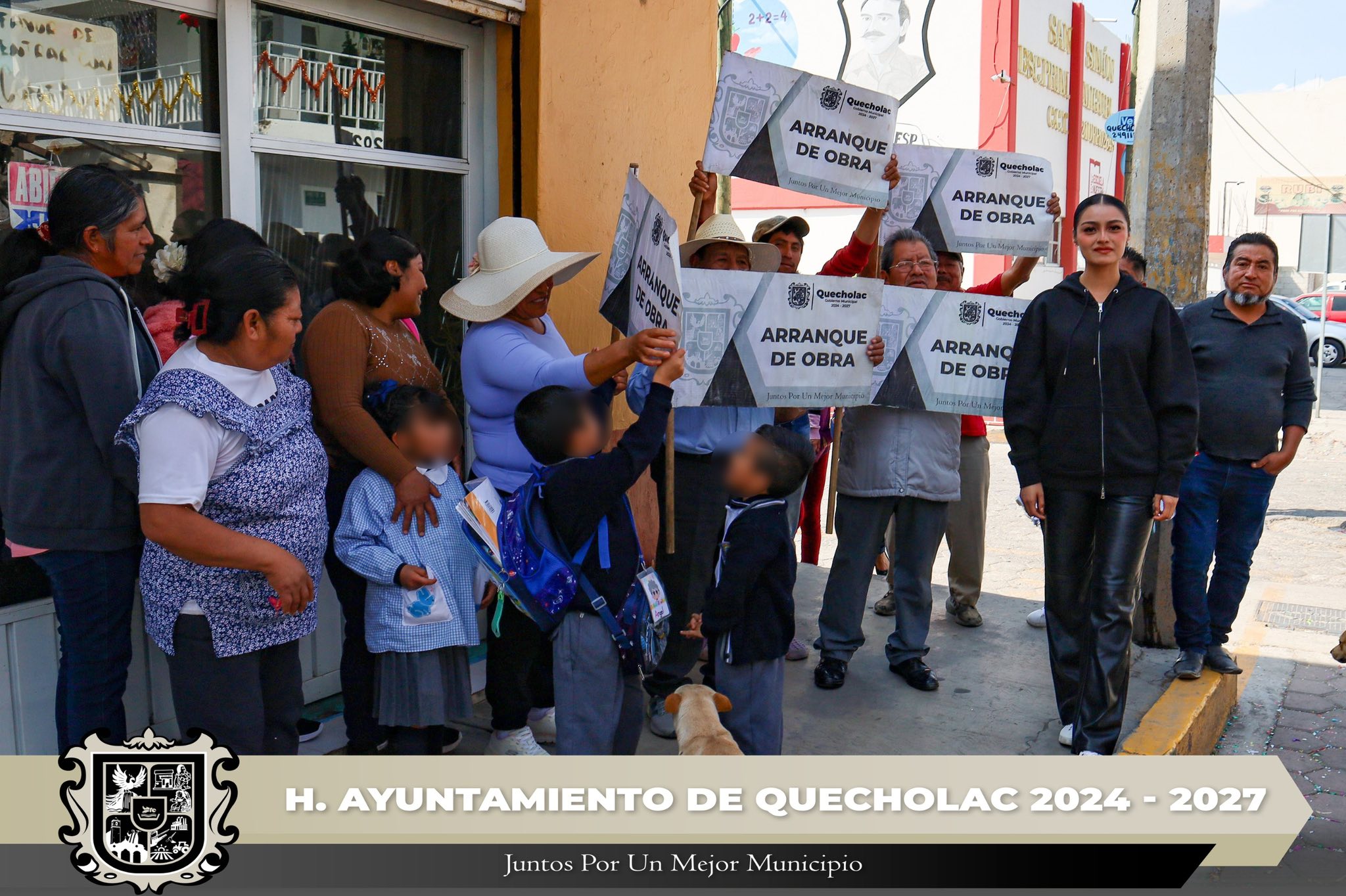 La Presidenta de Quecholac dio un banderazo de arranque de Obra en San ...